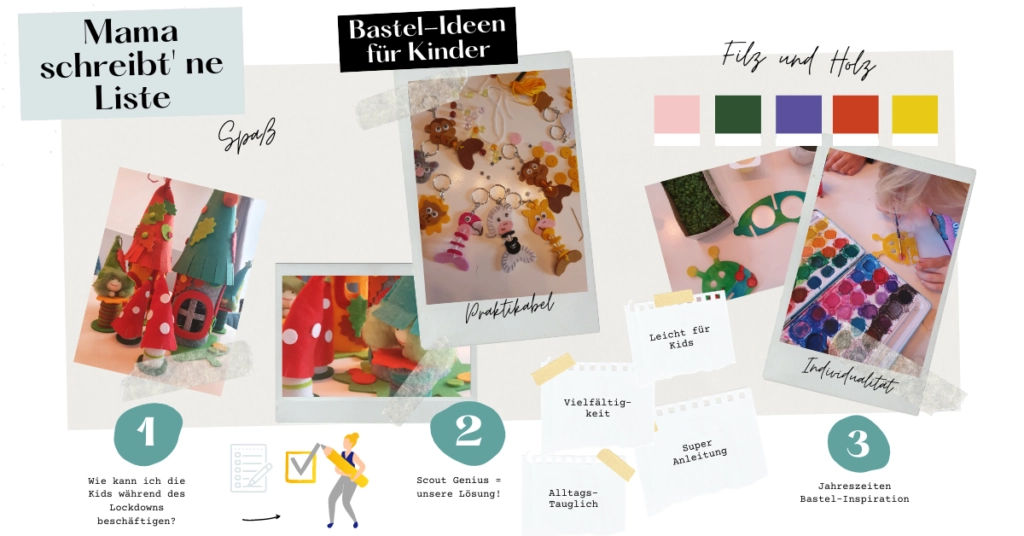 7 kreative Bastel-Ideen für Kinder [inklusive Video] +Geschenk-Tipp